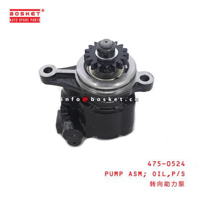 China ISUZU 6SA1 Power Steering Oil Pump Assembly 475-0524 5.9kg Hydraulic for sale