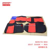 China Red Seat Cover for ISUZU NKR NKRZYD-RED Heavy Duty 2.225kg for sale