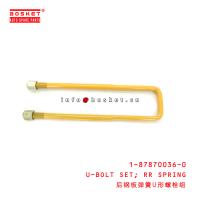 China ISUZU FTR Rear Spring U Bolt Set 1-87870036-0 1878700360 4.45kg for sale