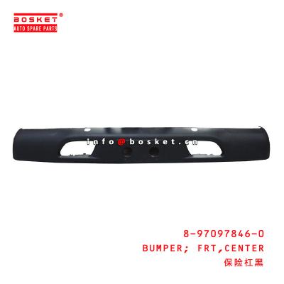 China ISUZU 100P Center Front Bumper 8-97097846-0 8970978460 4.4kg Steel Replacement for sale