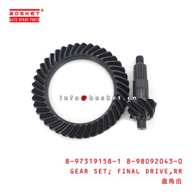China ISUZU NPR Rear Final Drive Gear Set 8-97319158-1 8980920430 9KG for sale
