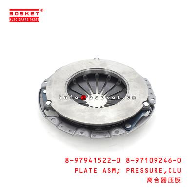 China Clutch Pressure Plate Assembly 8-97941522-0 8-97109246-0 for ISUZU TFR D-MAX 4JB1T 260mm for sale