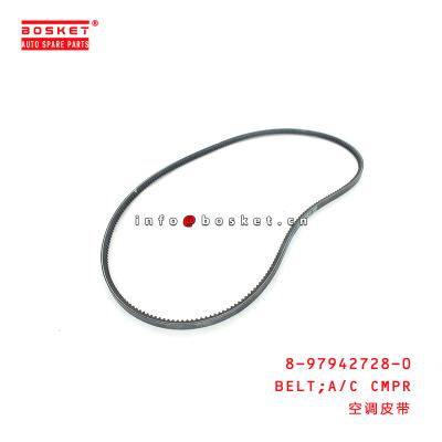 China ISUZU TFR JA1T Air Conditioning Compressor Belt 8-97942728-0 8979427280 0.33kg for sale