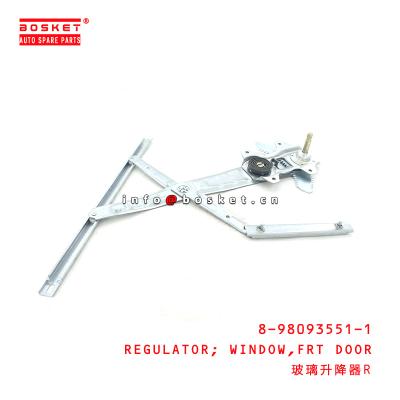 China ISUZU TFR DMAX Front Door Window Regulator 8-98093551-1 8980935511 0.4kg for sale