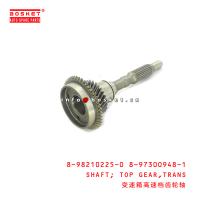 China Transmission Top Gear Shaft 8982102250 8973009481 for ISUZU TFR 3.3kg for sale