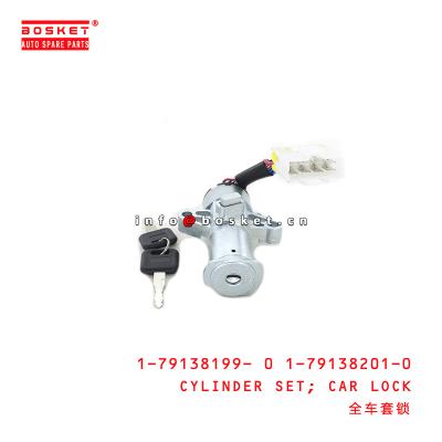 China ISUZU FRD 10PE1 6WF1 Car Lock Cylinder Set 1791381990 1791382010 1-79138199-0 for sale