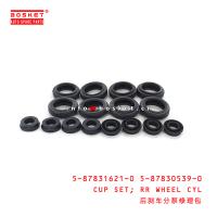 China ISUZU NKR55 4JB1 Rear Wheel Cylinder Cup Set 5878316210 5878305390 5-87831621-0 for sale