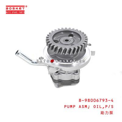 China Power Steering Oil Pump Assembly 8-98006793-4 8980067934 for ISUZU NPR 4HG1 Engine for sale