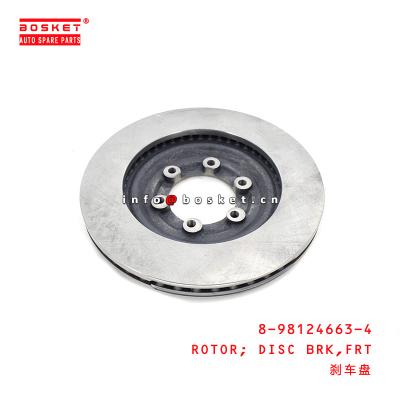 China ISUZU DMAX Front Disc Brake Rotor 8981246634 8-98124663-4 Truck Chassis Part 1PCS for sale