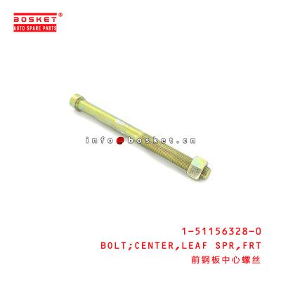 China ISUZU FVR34 6HK1T Front Leaf Spring Center Bolt 1-51156328-0 1511563280 0.29kg for sale