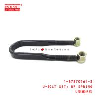 China ISUZU CXZ51K Rear Spring U Bolt Set 1-87870164-3 1878701643 4.15kg Truck Chassis Parts for sale