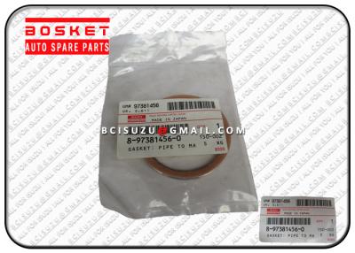China Isuzu 8973814560 8-97381456-0 Gasket Pipe to Manifold for NKR55 4JB1 Engine 0.015kg for sale