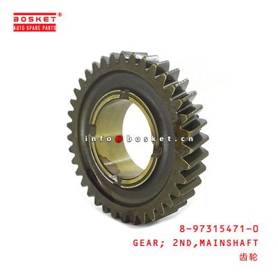 China ISUZU MXA5R NPR Mainshaft Second Gear 8-97315471-0 8973154710 2KG for sale