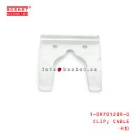 China ISUZU VC46 Cable Clip 1-09701209-0 1097012090 0.02kg Durable Nylon Wire Harness Clip for sale
