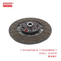 China Clutch Disc 1-31240748-0 1-31240850-1 for ISUZU FSR 4HK1 1312407480 1312408501 for sale