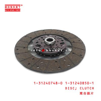 China Clutch Disc 1-31240748-0 1-31240850-1 for ISUZU FSR 4HK1 1312407480 1312408501 for sale