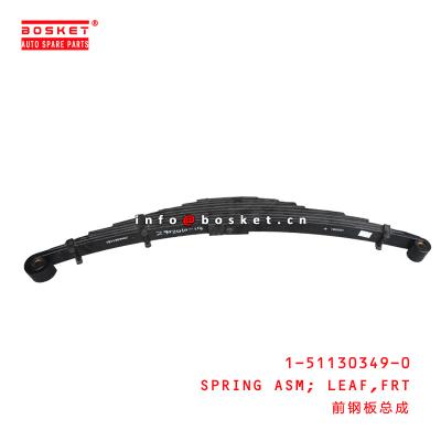 China ISUZU FVR Front Leaf Spring Assembly 1-51130349-0 1511303490 69kg Heavy Duty for sale