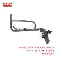 China ISUZU 700P 4HK1 Outside Mirror Stay 8980750370 8981661780 2.4kg Heavy Duty Truck Mirror Bracket for sale