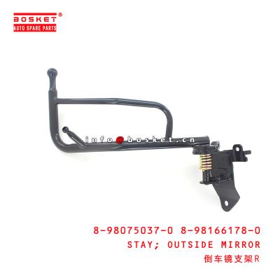 China ISUZU 700P 4HK1 Outside Mirror Stay 8980750370 8981661780 2.4kg Heavy Duty Truck Mirror Bracket for sale
