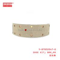 China Rear Brake Shoe Kit 5878320470 for ISUZU NKR 4HK1 6.32kg for sale