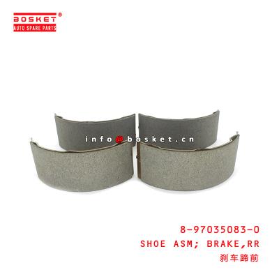 China 8-97035083-0 Rear Brake Shoe Assembly 8970350830 for ISUZU NKR 0.83kg for sale