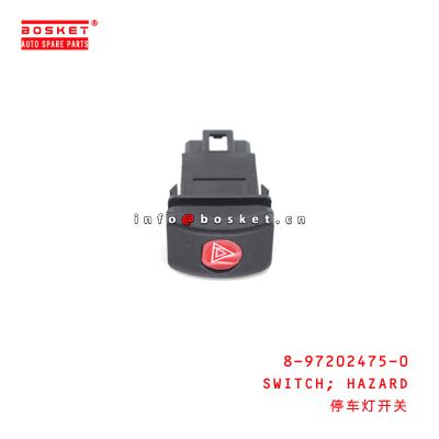 China ISUZU Hazard Switch 8-97202475-0 8972024750 for NPR94 NKR NPR 12V 0.03kg for sale