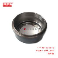 China Isuzu LV 6WF1 Front Brake Drum 1-42315365-0 1423153650 35kg Heavy Duty for sale