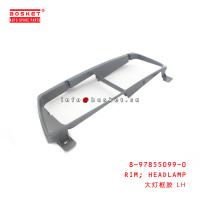 China Head Lamp Rim 8978550990 8-97855099-0 for ISUZU NKR94 0.146kg for sale