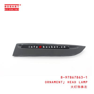China ISUZU 100P Head Lamp Rim 8-97867863-1 8978678631 Ornament 0.6kg for sale