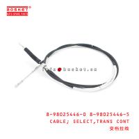 China Transmission Control Select Cable 8980254460 8980254465 for ISUZU ELF 400 500 600 1.06kg for sale