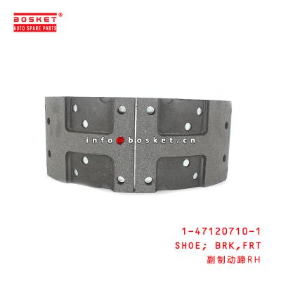 China Front Brake Shoe 1-47120710-1 1471207101 for ISUZU FTR 15kg for sale