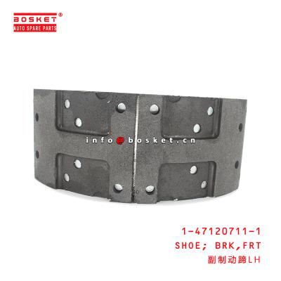 China Front Brake Shoe 1471207111 1-47120711-1 for ISUZU FTR Truck 10.14kg for sale