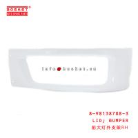 China ISUZU CXZ Bumper Lid 8-98138788-3 8981387883 Compatible Replacement 1.71kg for sale