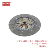 China ISUZU FRR Clutch Disc 1-31240901-0 1-31240671-0 1312409010 1312406710 for 6HH1 6HK1 6.1kg for sale