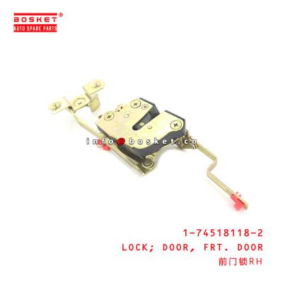 China ISUZU CXZ81 10PE1 Front Door Lock 1-74518118-2 1745181182 0.35kg for sale