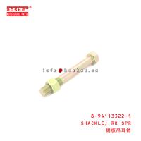 China ISUZU NKR Rear Spring Shackle 8941133221 8-94113322-1 0.75kg Leaf Spring Suspension for sale
