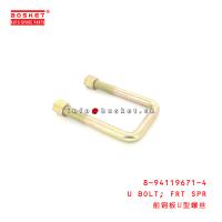 China Front Spring U Bolt 8-94119671-4 8941196714 for ISUZU 700P 0.4kg for sale