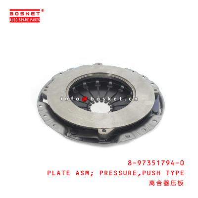China Push Type Pressure Plate Assembly 8973517940 for ISUZU 700P 4HK1 11.9kg for sale