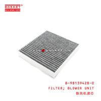 China ISUZU TFR Blower Unit Filter 8-98139428-0 8981394280 0.225kg HVAC Replacement for sale