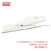China Blister Fender 1712684291 1712683612 for ISUZU FVZ34 FVR96 6HK1 0.85kg for sale