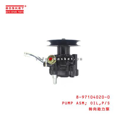 China ISUZU TFR16 4ZD1 Power Steering Pump Assembly 8971040200 8-97104020-0 1.54kg for sale