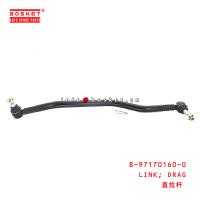 China Drag Link 8-97170160-0 8971701600 for ISUZU NPR71 4HG1 Steering Linkage for sale