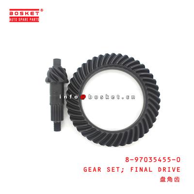 China ISUZU NPR66 4HF1 Final Drive Gear Set 8-97035455-0 8970354550 10.7kg for sale