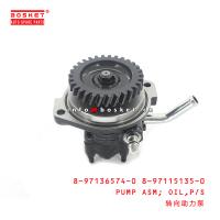 China Power Steering Oil Pump Assembly 8971365740 8971151350 for ISUZU NPR 4HF1 4.58kg for sale