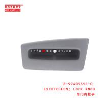 China ISUZU VC46 700P Lock Knob Escutcheon 8-97405315-0 8974053150 0.04kg for sale