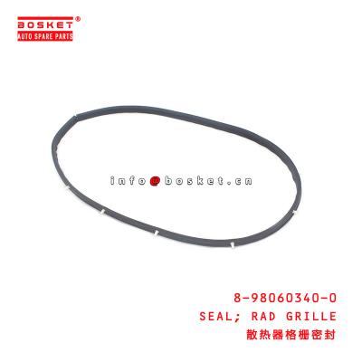 China Rad Grille Seal 8-98060340-0 8980603400 for ISUZU VC46 Truck 0.06kg for sale