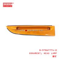 China ISUZU 100P Head Lamp Ornament 8-97867774-0 8978677740 Front Light Trim for sale