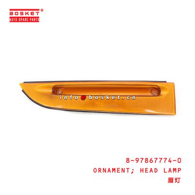 China ISUZU 100P Head Lamp Ornament 8-97867774-0 8978677740 Front Light Trim for sale
