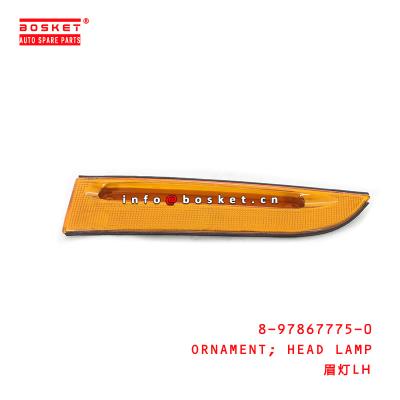 China ISUZU 100P Head Lamp Ornament 8-97867775-0 8978677750 0.126kg for sale