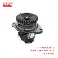China Power Steering Oil Pump Assembly 1-19500584-0 for ISUZU FSR32 6HH1 1195005840 3.54kg for sale